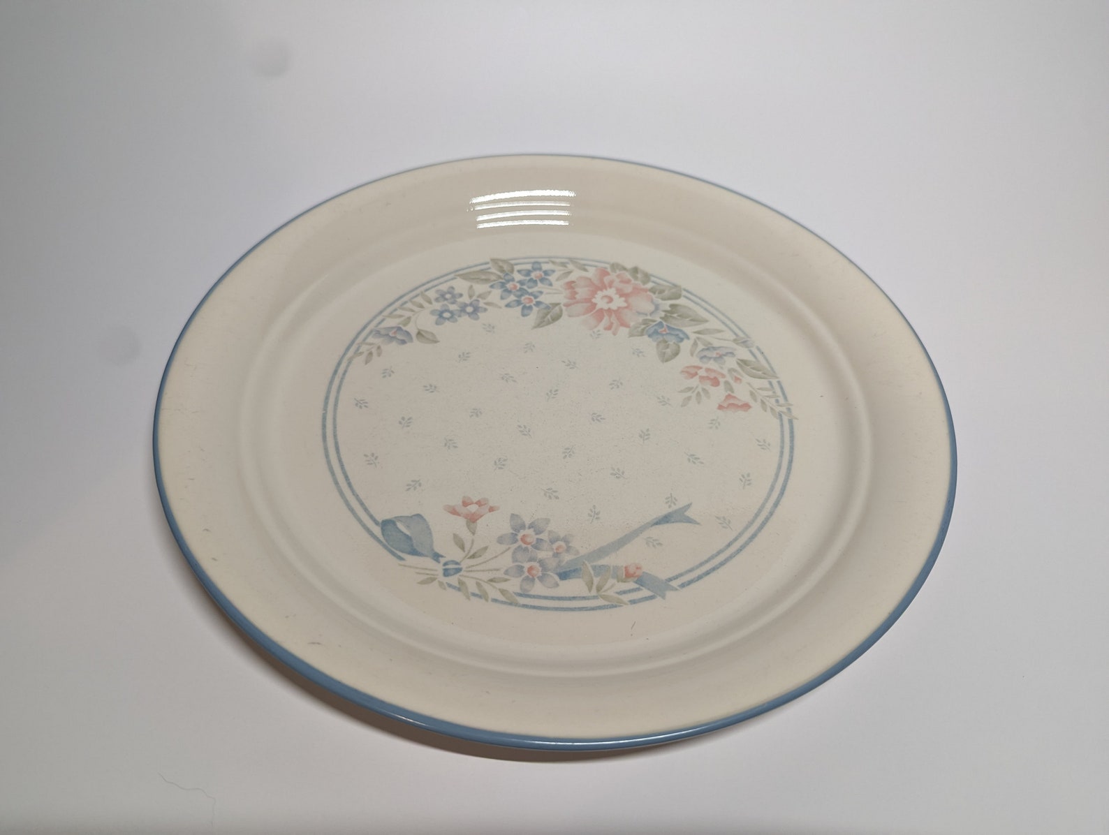 Vintage Corelle Dinner Plate Symphony Pattern Kitchen Dining Serving ...
