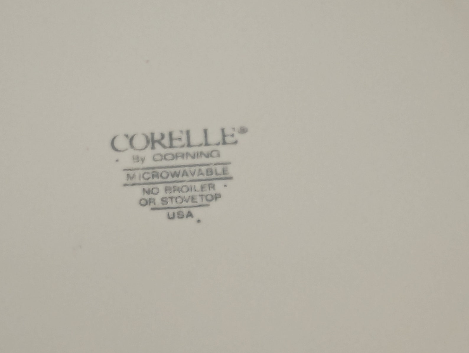 Vintage Corelle Dinner Plate Symphony Pattern Kitchen Dining Serving ...