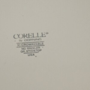 Vintage Corelle Dinner Plate Symphony Pattern Kitchen Dining Serving ...