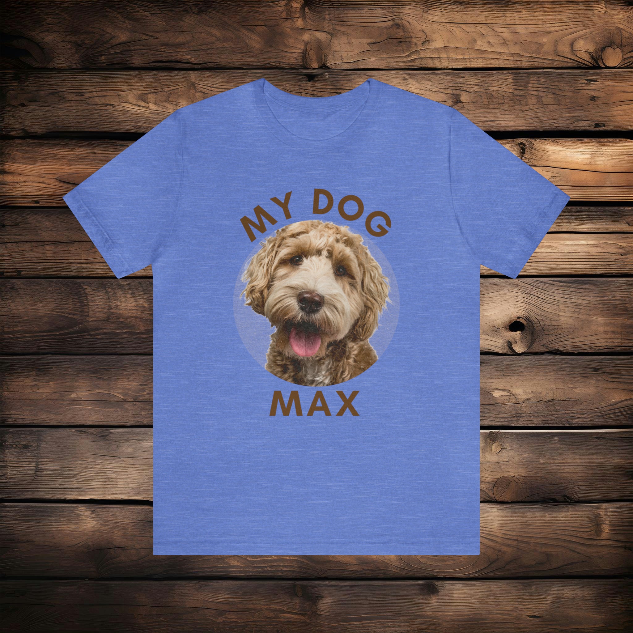 Custom Pet Portrait Tee, My Dogs Face on Shirt, Picture to Shirt of My ...