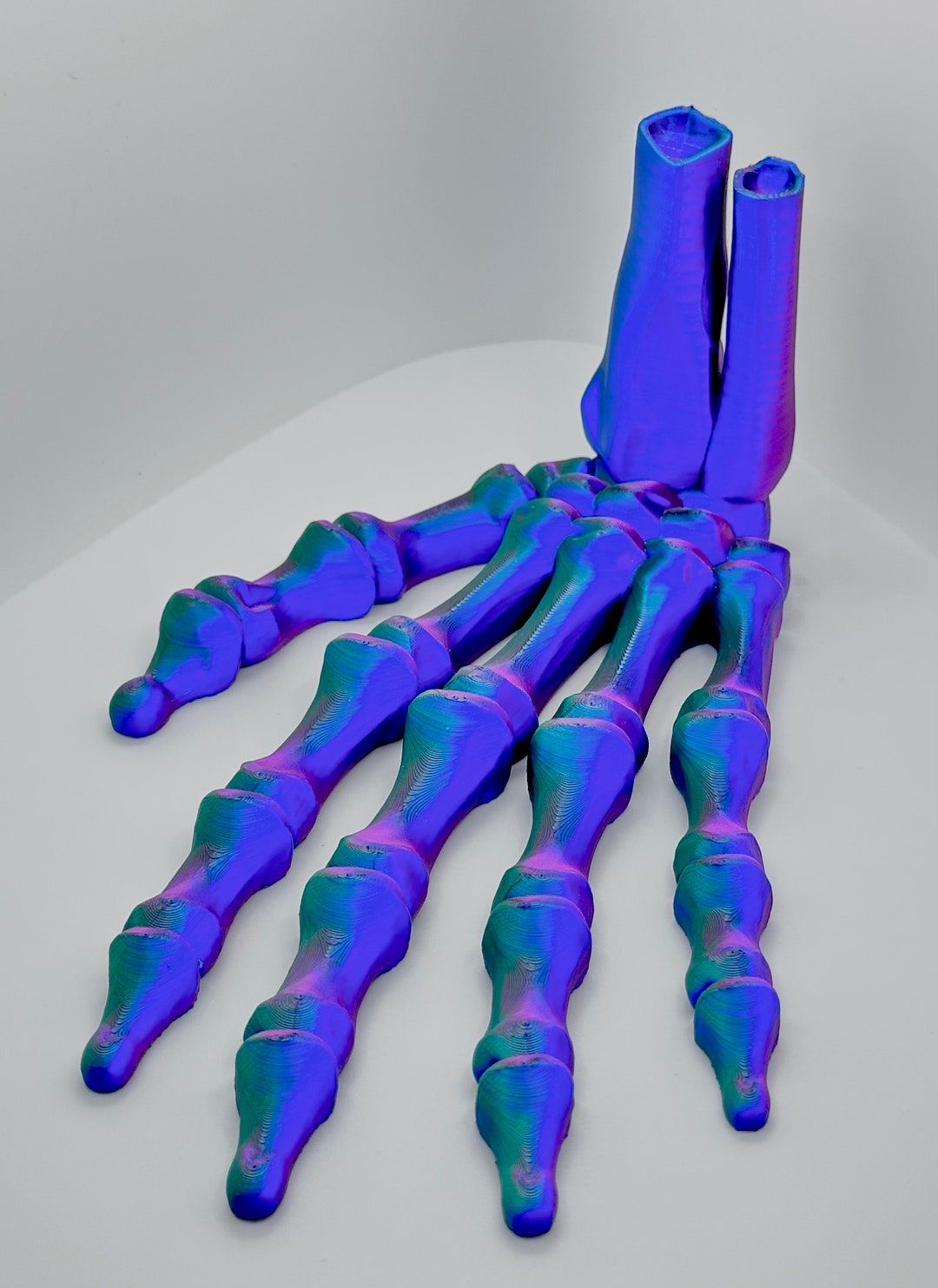 Flexi Factory Skeleton Hand 3D Printed Toy - Etsy