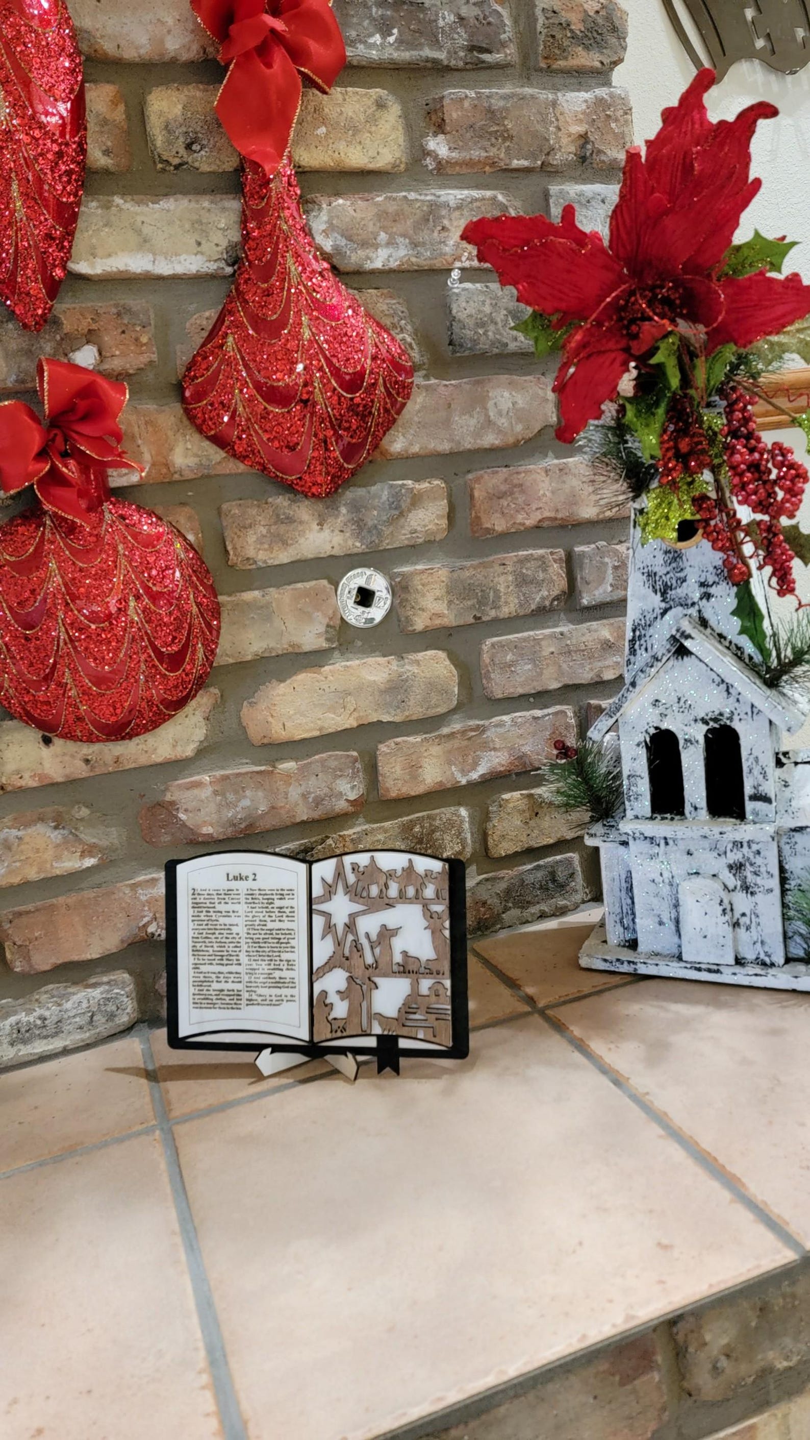 Nativity Christmas Story Layered Book Cut Out - Etsy