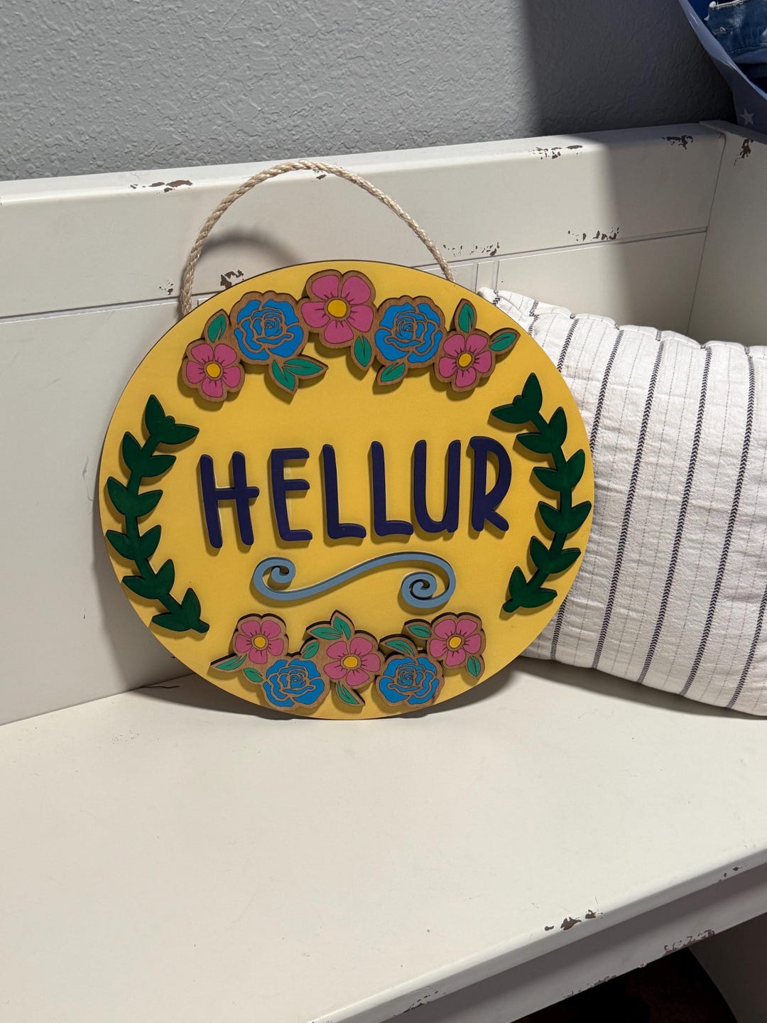 15 Inch Hellur Madea Door Hanger Sign - Etsy