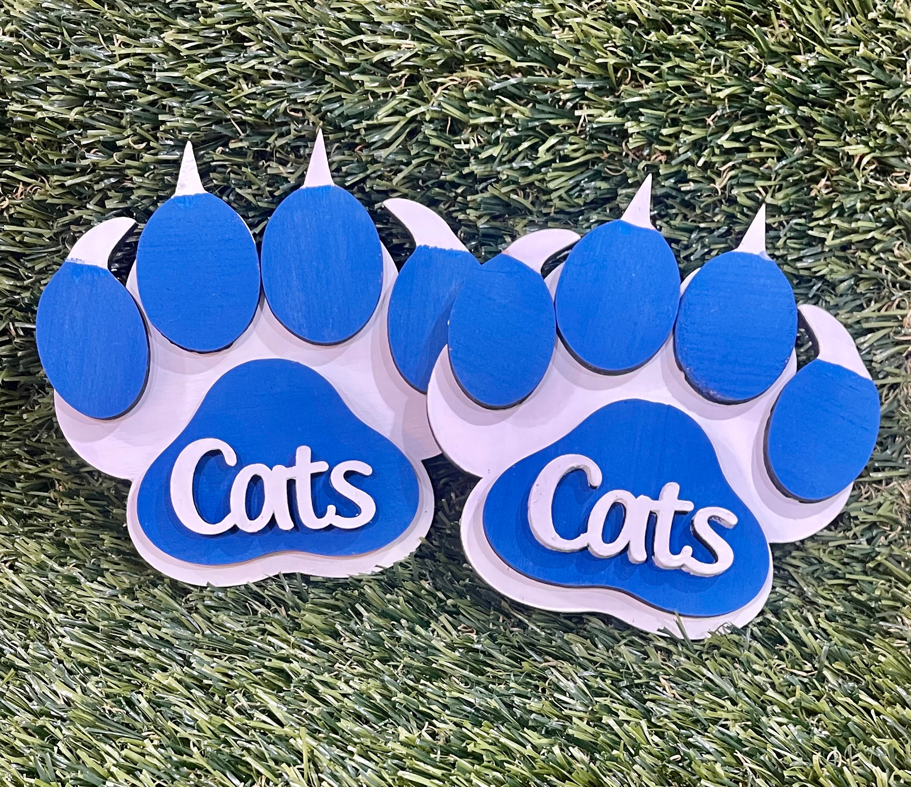 Kentucky Wildcats Paw/sports/football/basketball/baseball/big Blue/ - Etsy