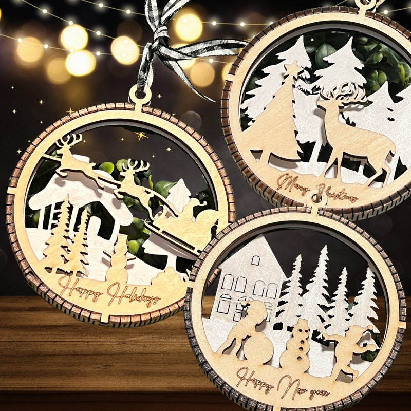 Layered Ornament - Etsy