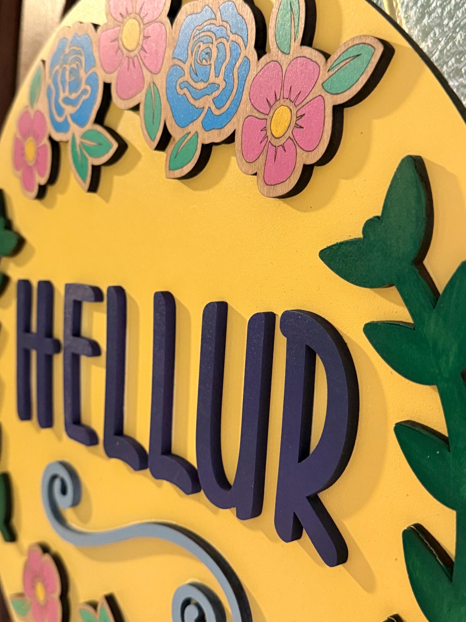 15 Inch Hellur Madea Door Hanger Sign - Etsy