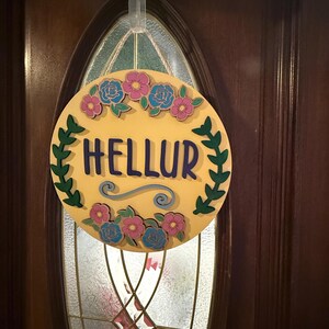 15 Inch Hellur Madea Door Hanger Sign - Etsy
