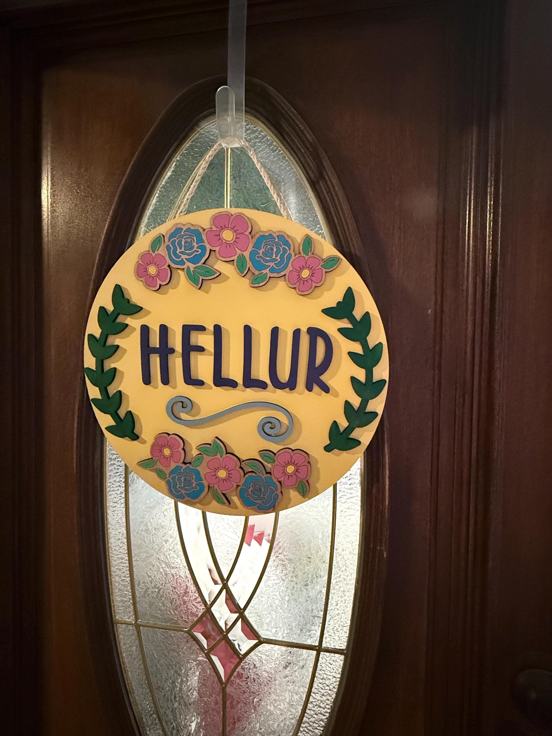 15 Inch Hellur Madea Door Hanger Sign - Etsy