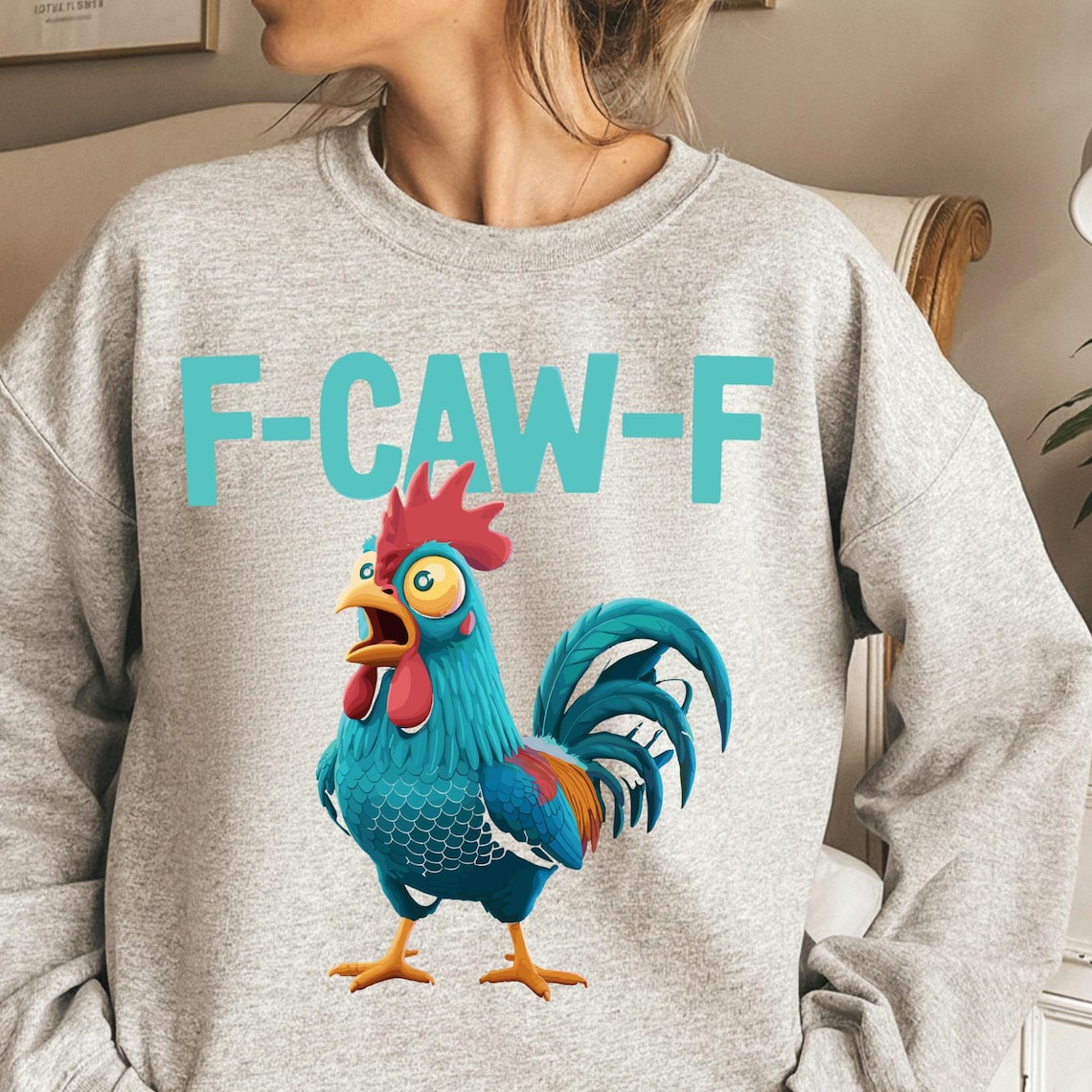 Funny Screaming Chicken PNG: Rooster Meme Clipart (digital Download) - Etsy