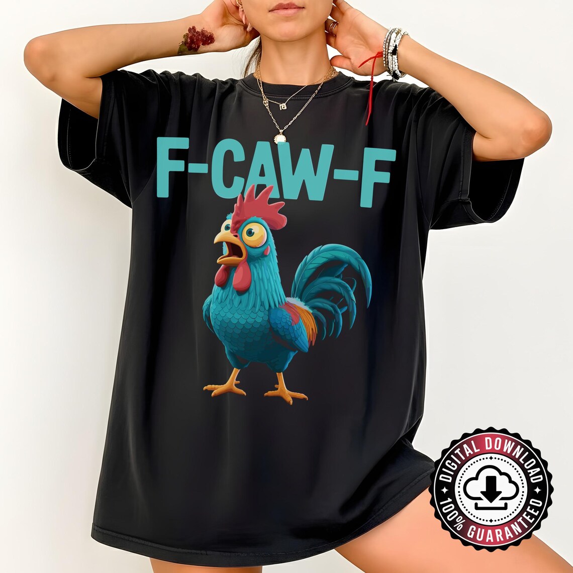 Funny Screaming Chicken PNG: Rooster Meme Clipart (digital Download) - Etsy