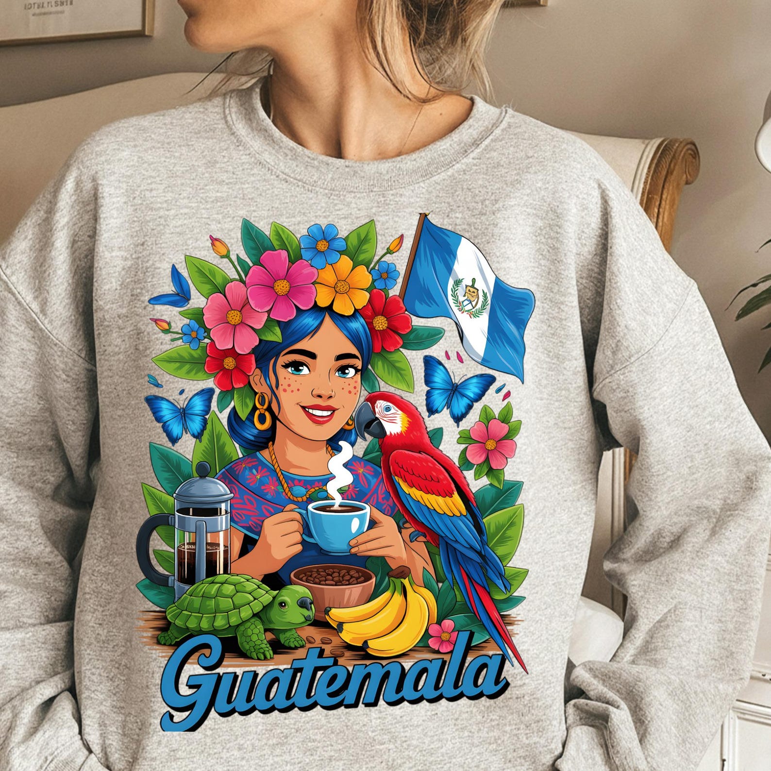 Guatemala PNG | Cultural Heritage Digital Download | Guatemalan Flag ...