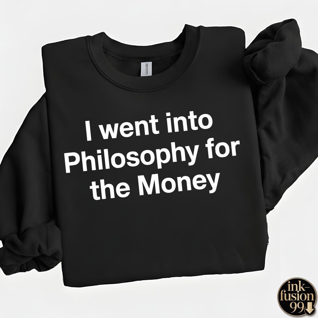 Funny Philosophy Quote PNG, Academic Humor Design, Sarcastic Professor ...