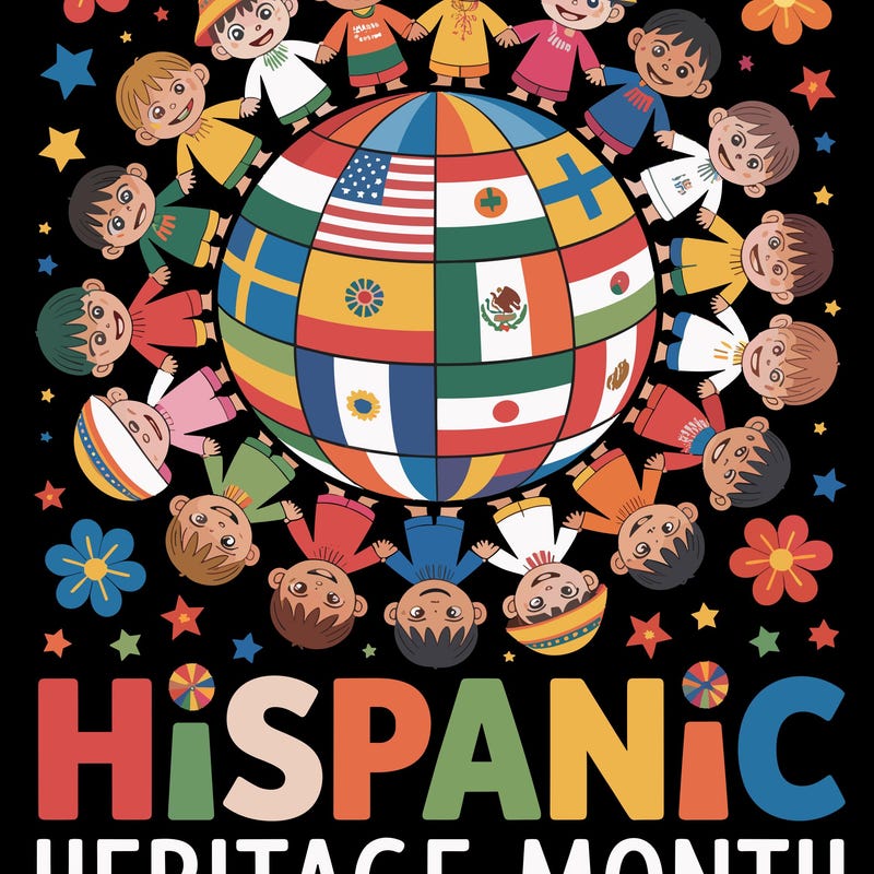 Hispanic Heritage Clipart - Etsy
