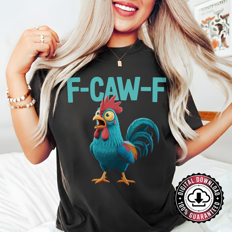 Funny Screaming Chicken PNG: Rooster Meme Clipart (digital Download) - Etsy
