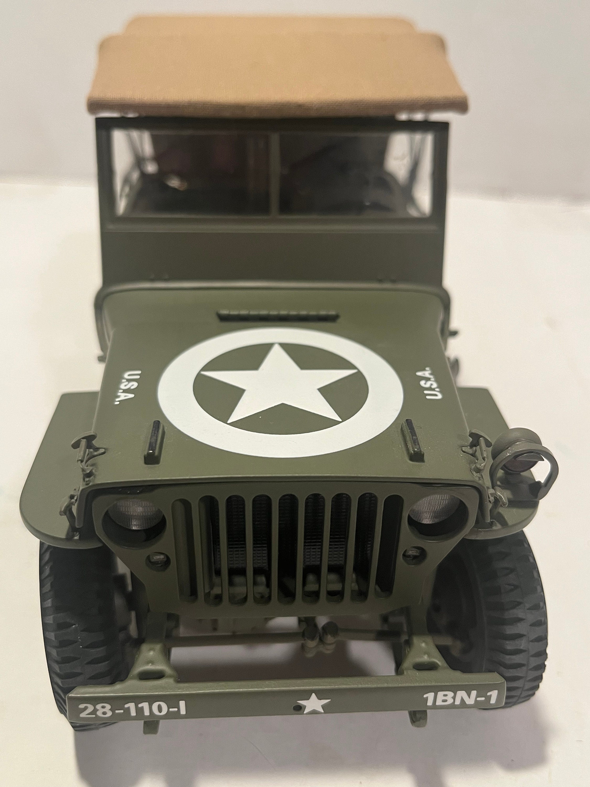 New Danbury Mint World War 2 Willy Scout Jeep 1/16 Scale Diecast - Etsy