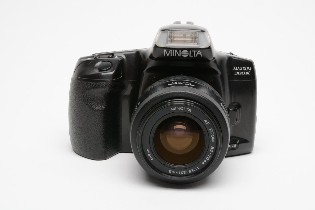 Minolta Maxxum 300si 35mm SLR W/35-70mm Zoom Lens UV Strap - Etsy