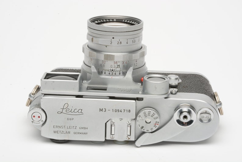 Leica M3 SS W/summicron 50mm F2 Rigid Lens Goggles, Cla'd, Great - Etsy