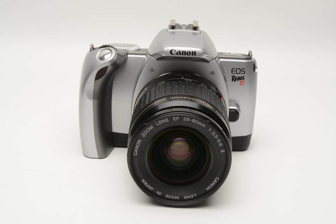 Canon EOS Rebel Ti 35mm SLR W/28-80mm II Zoom, Strap, Tested, Great - Etsy