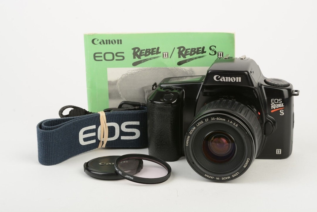 Canon EOS Rebel S 35mm Camera W/ef 35-80mm F4-5.6 Zoom Lens - Etsy