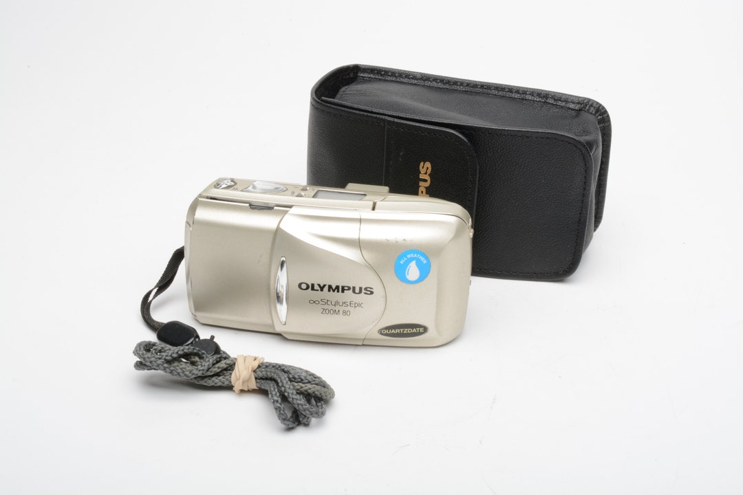 Olympus Stylus Epic Zoom 80 DLX Date Back 35mm Point&shoot W/fitted ...