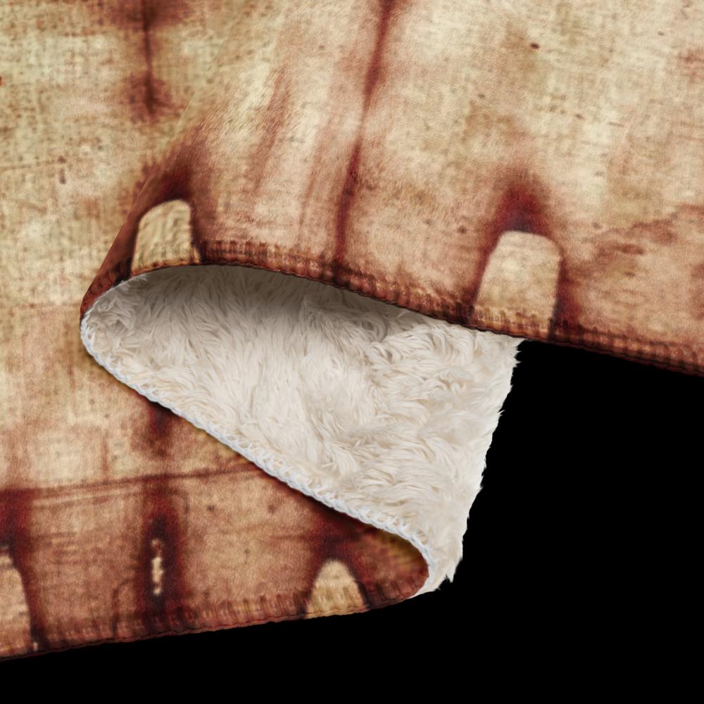 Shroud of Turin Inspired Sherpa Blanket - Etsy