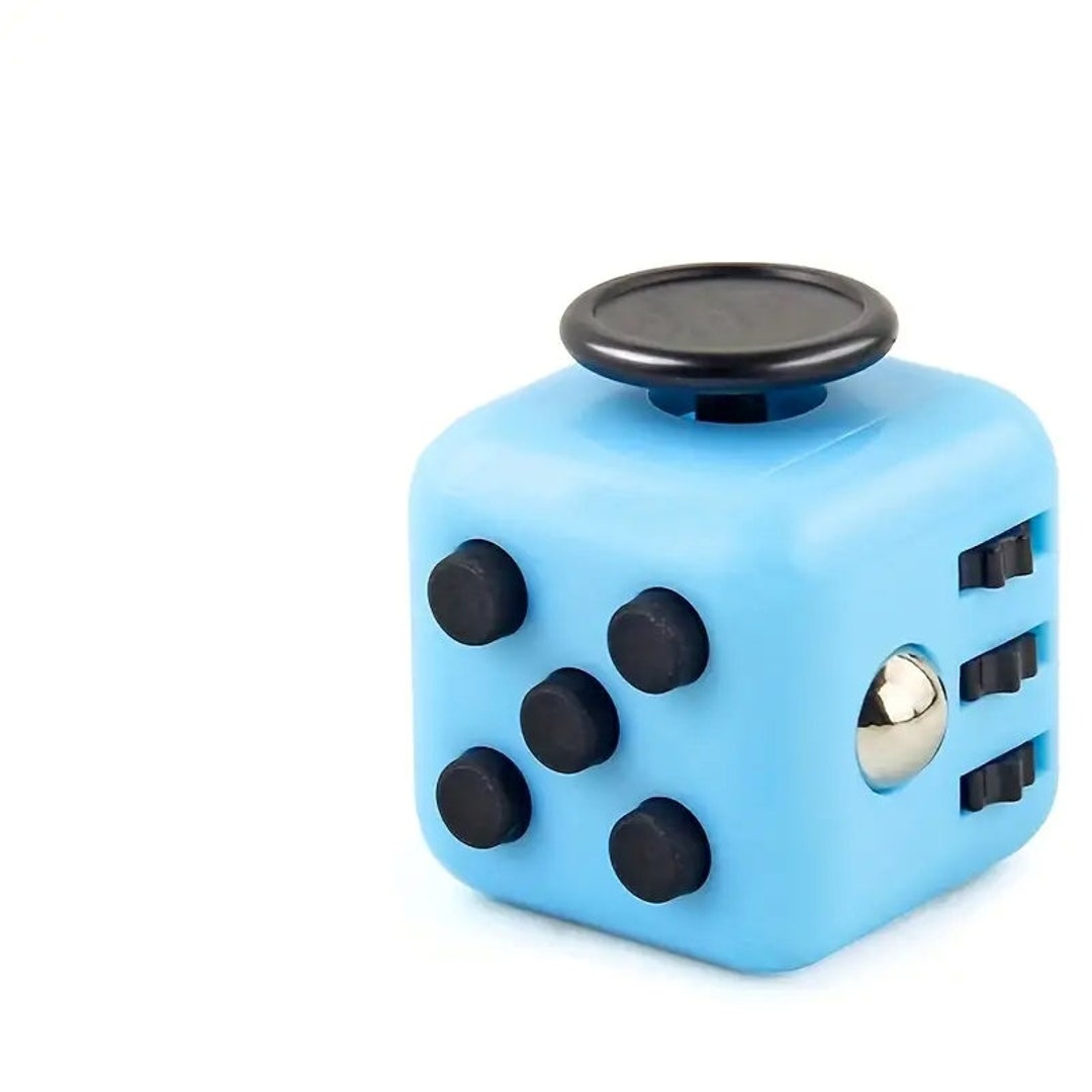 ADHD Fidget Cube Stress Ball Baby Blue - Etsy