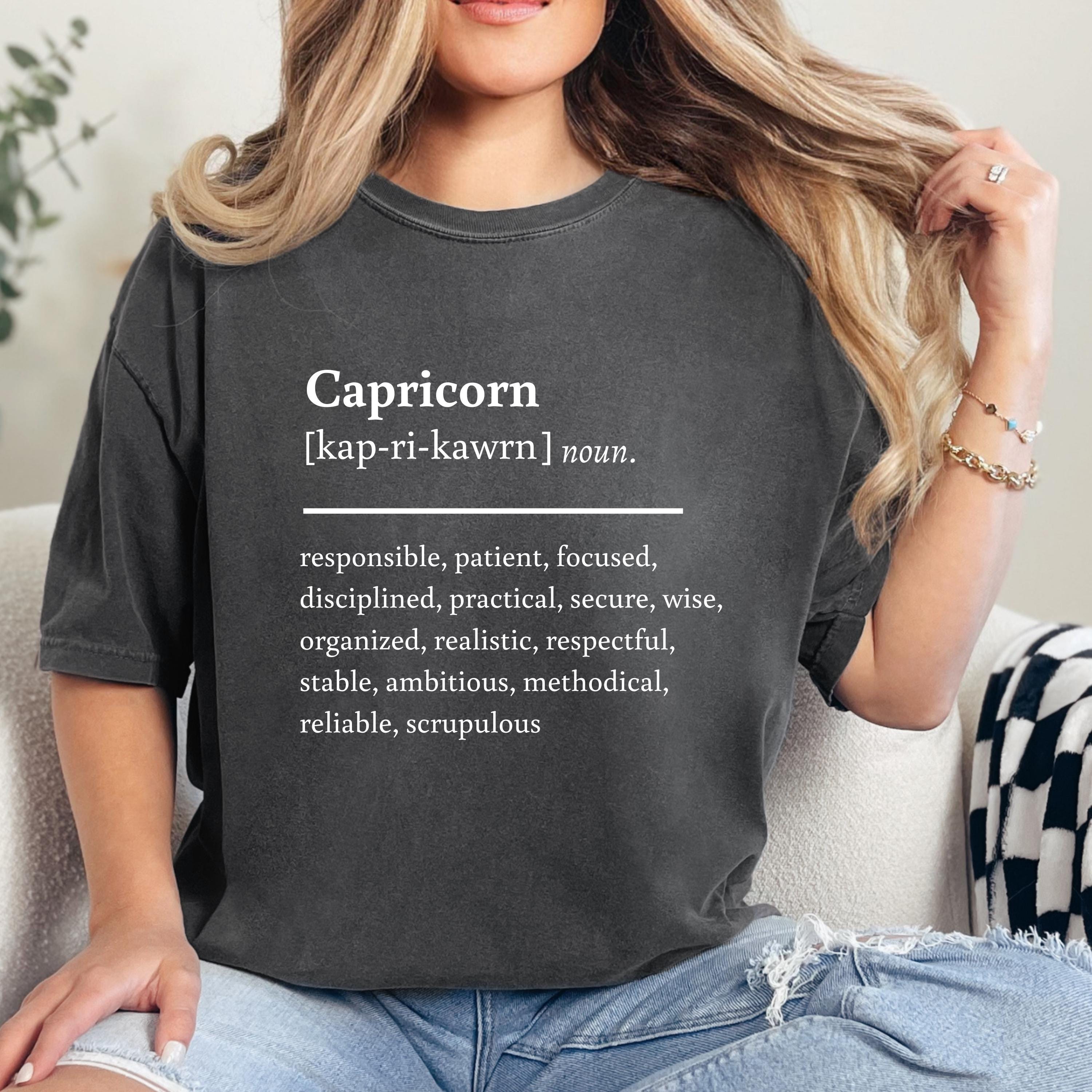 Capricorn Definition PNG 3 Colors, Zodiac PNG and Sublimation Design ...