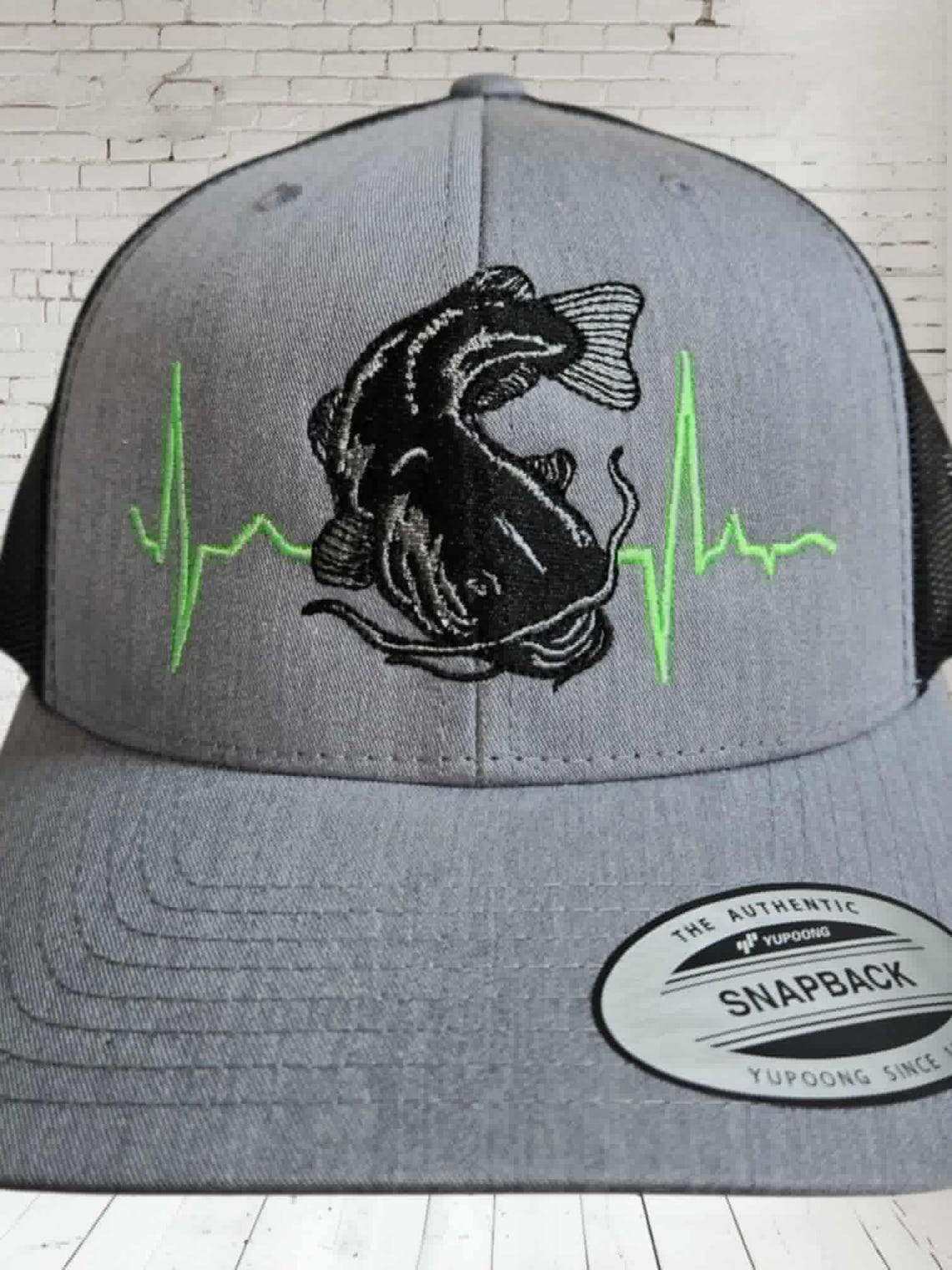 Catfish Lifeline Hat Design for Machine Embroidery - Etsy