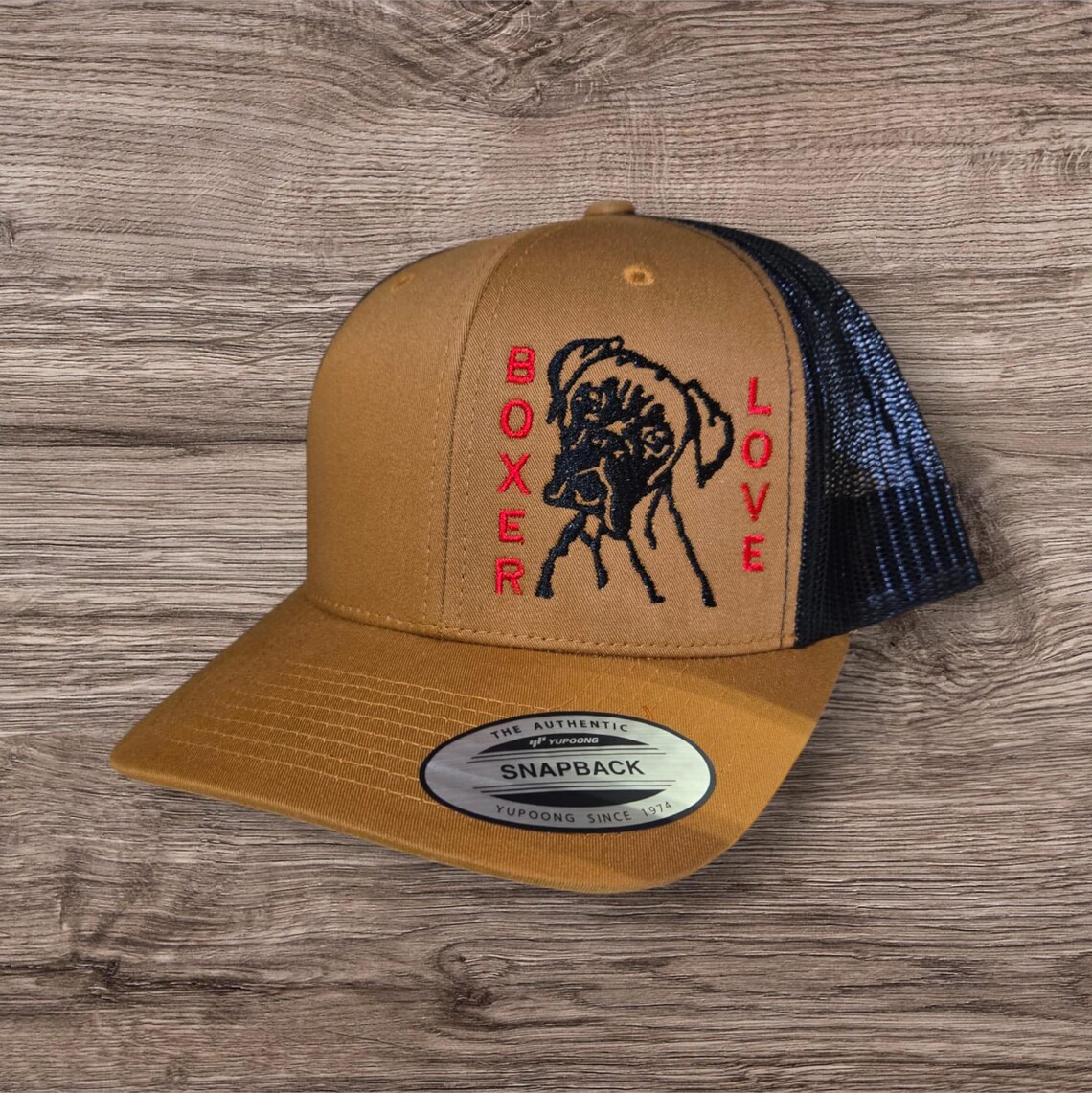 BOXER LOVE Hat Design for Machine Embroidery - Etsy