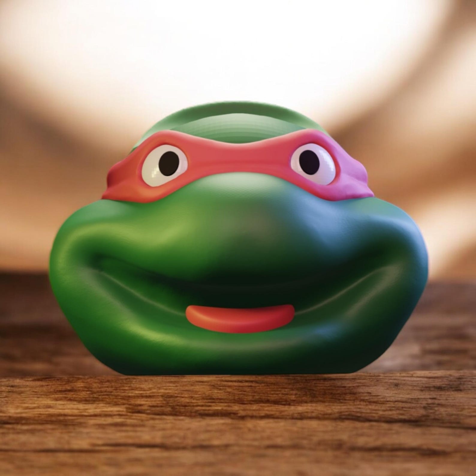 TMNT Controller Stand: Full Color Turtle Head Joystick Holder - Etsy