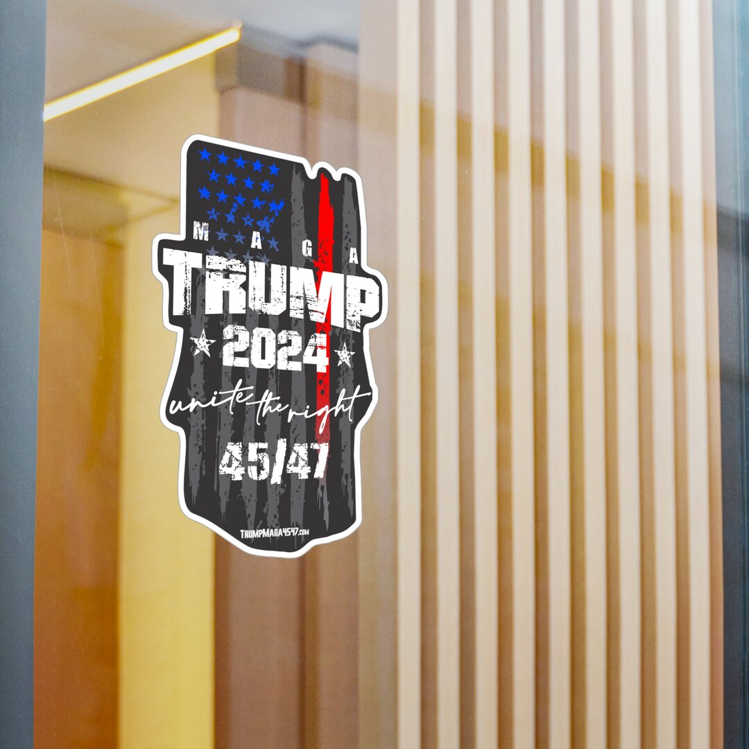 Trump Decal Trump 2024 45/47 Vinyl Decal Trump 45 47 Decal Trump ...