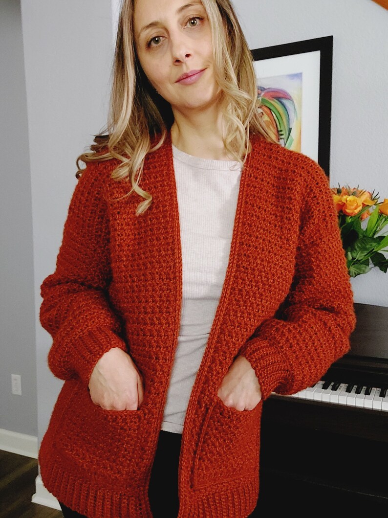 The Roxborough Cardigan Crochet Pattern / Digital PDF Download ...