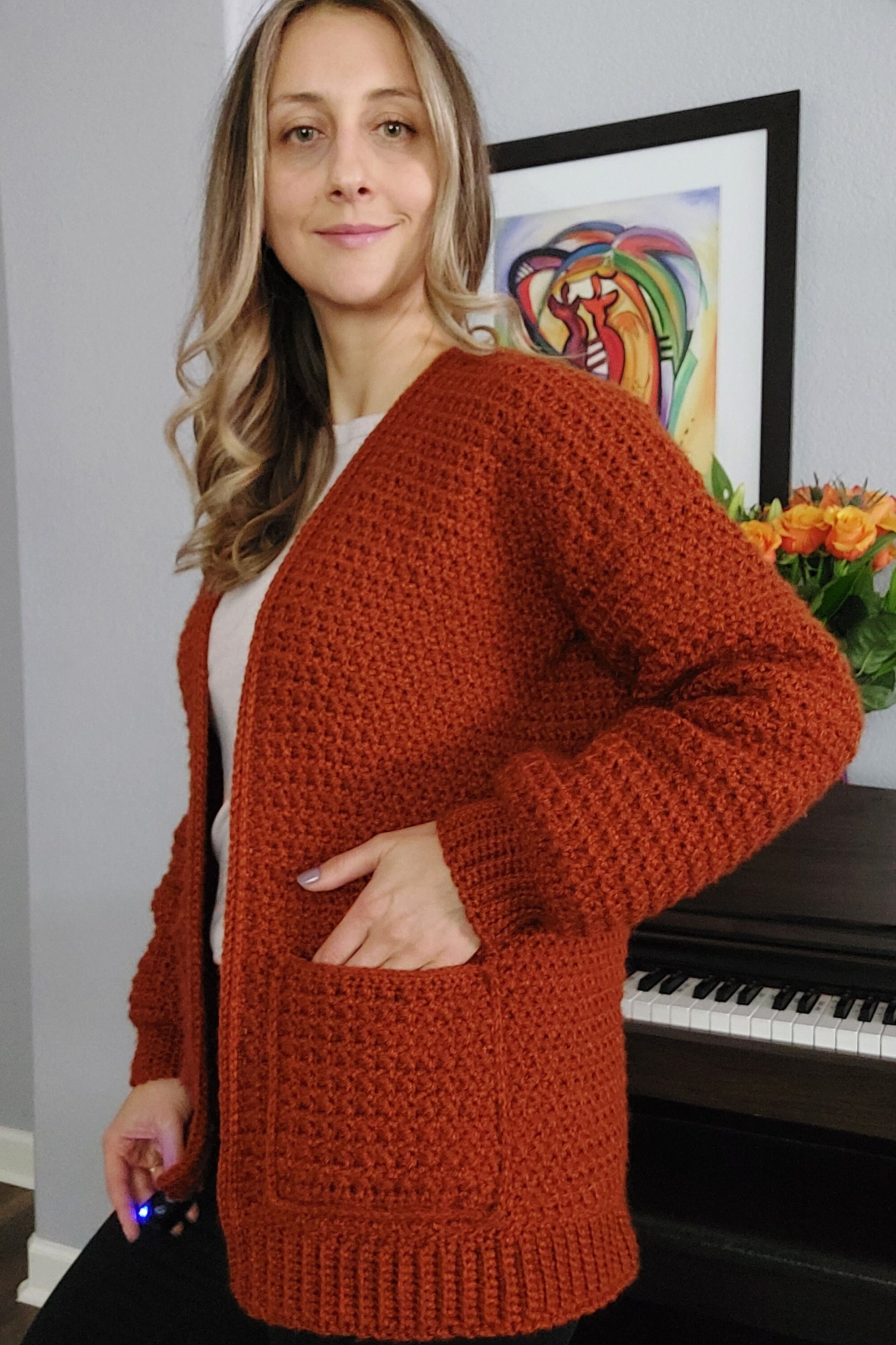 The Roxborough Cardigan Crochet Pattern / Digital PDF Download ...