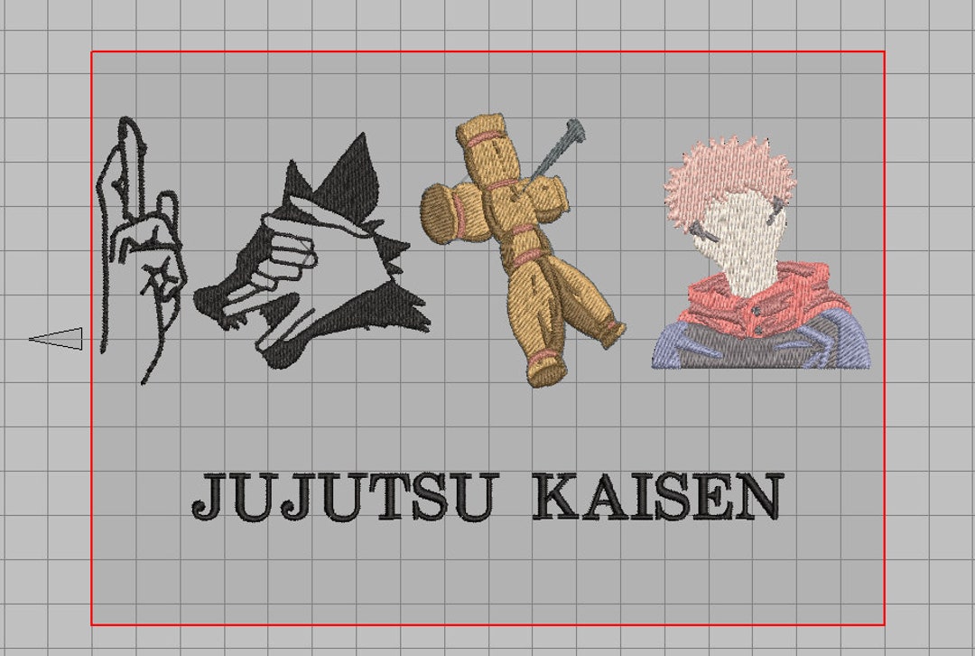 PES File - JJK - Etsy