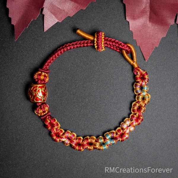 Chinese Red Rope Bracelet - Etsy