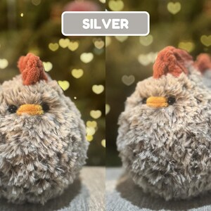 Cute Fat Crochet Chicken | Bulbous, Plush, Plump, Chubby, Soft, and ...