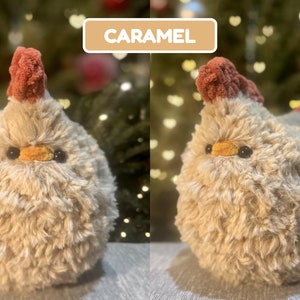 Cute Fat Crochet Chicken | Bulbous, Plush, Plump, Chubby, Soft, and ...