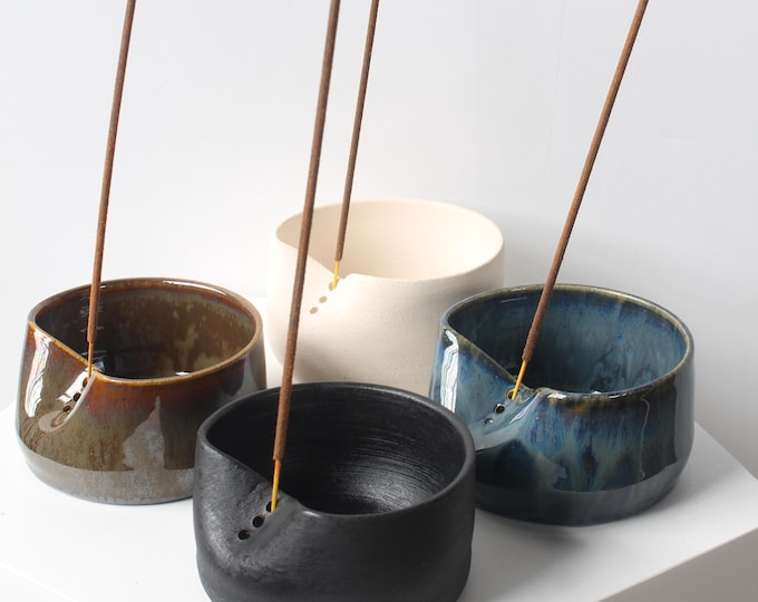 Ceramic Incense Holder - Etsy