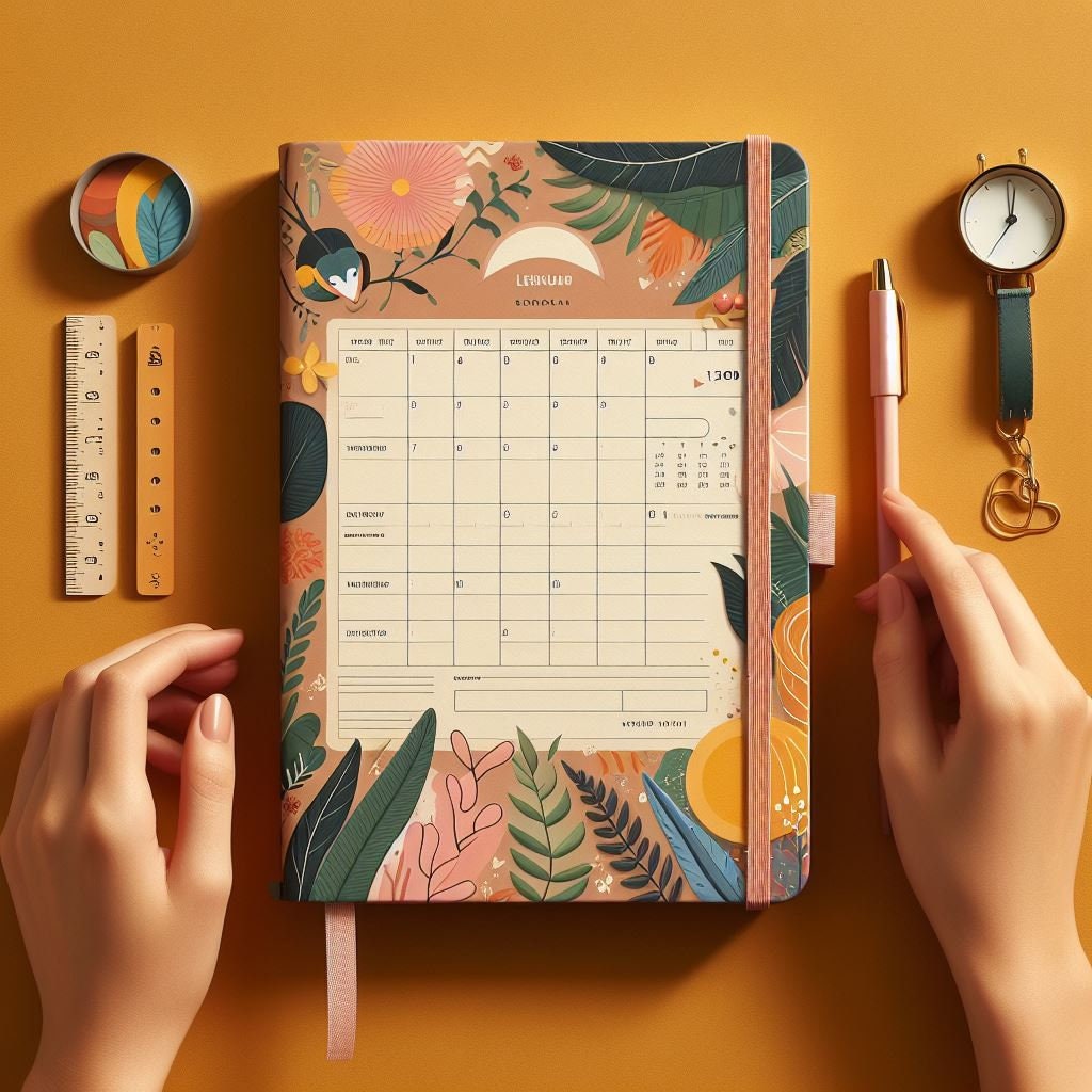 Undated Goodnotes Planner, Daily Digital Planner, Goodnotes Template ...