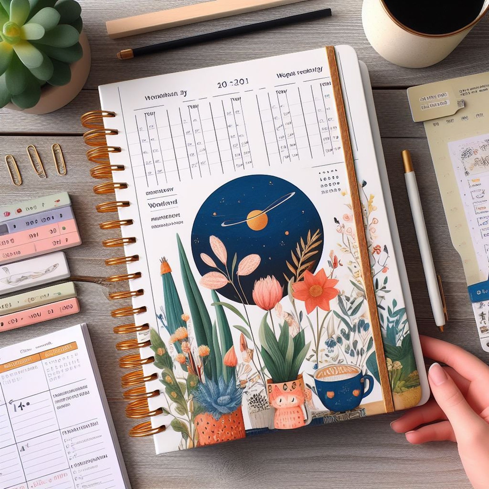 Undated Goodnotes Planner, Daily Digital Planner, Goodnotes Template ...