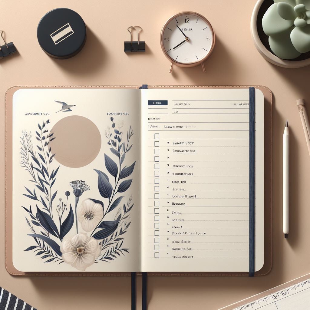 Undated Goodnotes Planner, Daily Digital Planner, Goodnotes Template ...