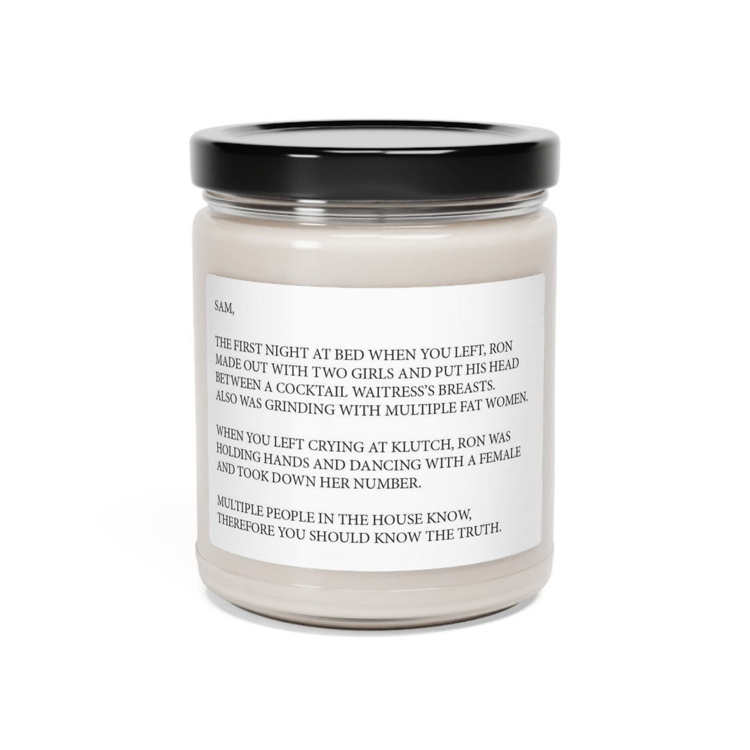 Jersey Shore the Note Anonymous Letter to Sammi - Etsy