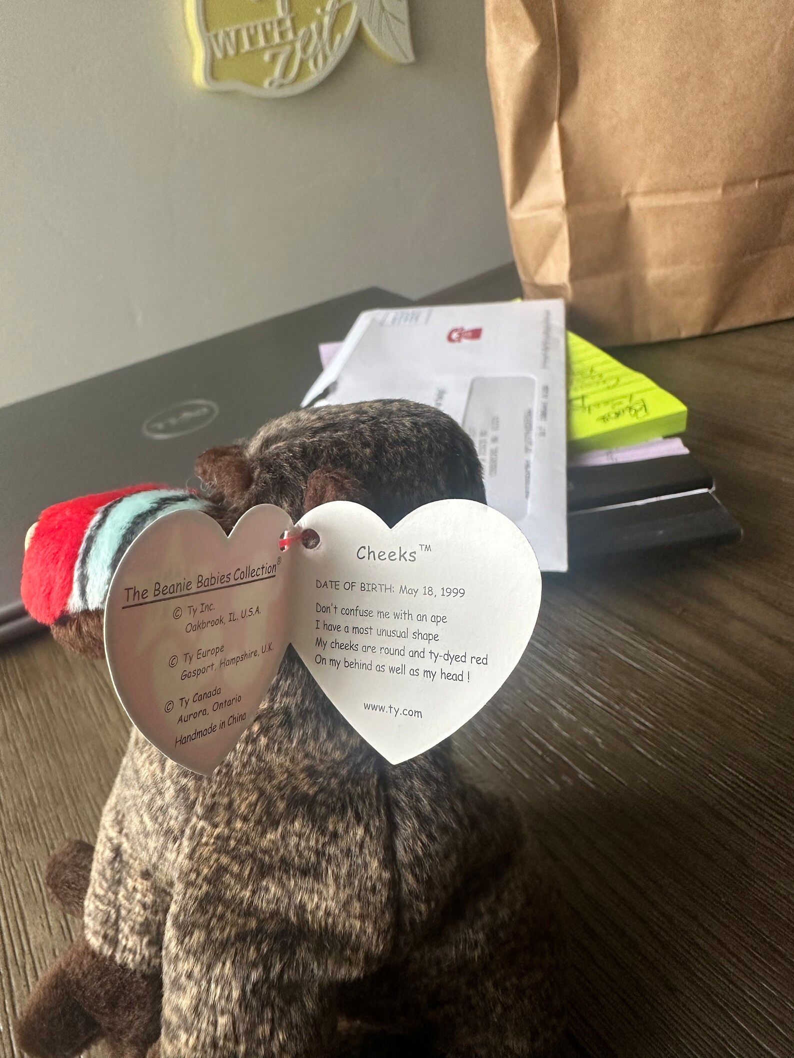 Ty Cheeks Ultra Rare New Mwmt Pe 1st Edition + More Investment Quality ...