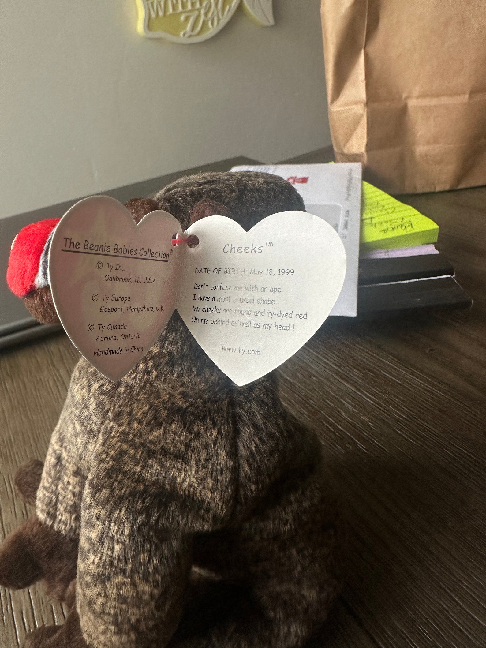 Ty Cheeks Ultra Rare New Mwmt Pe 1st Edition + More Investment Quality ...