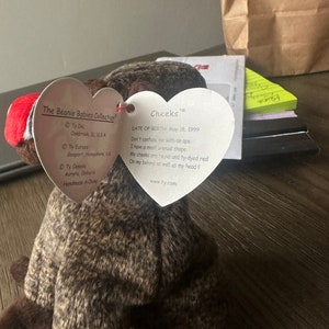 Ty Cheeks Ultra Rare New Mwmt Pe 1st Edition + More Investment Quality ...