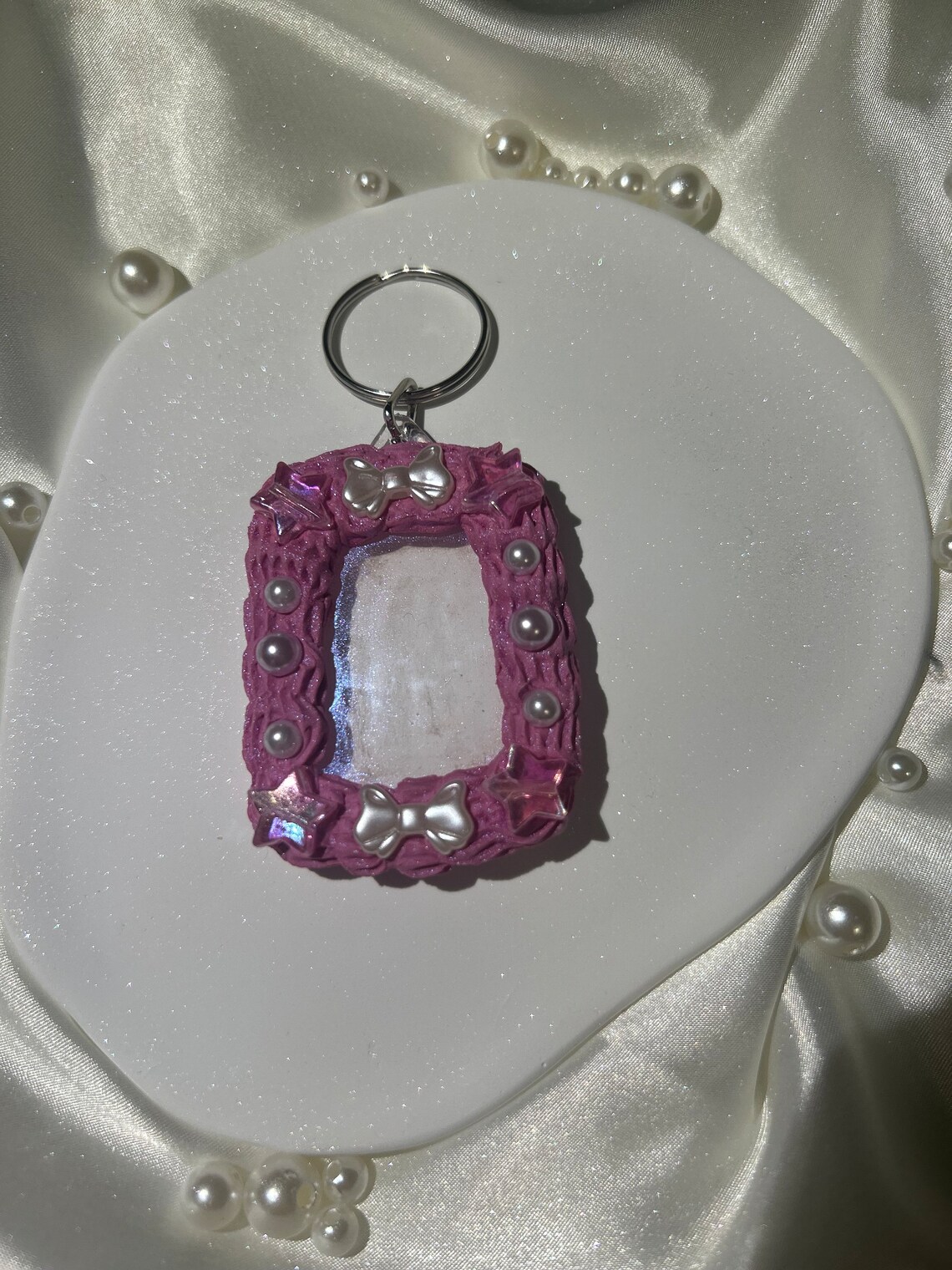 Bow & Star Decoden Keychain - Etsy