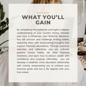 Money Mindset Workbook - Transform Your Financial Future - Etsy