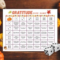Printable Gratitude Bingo | November Bingo | Thanksgiving Bingo ...