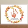 Little Pumpkin Handprint Art Poem, Fall, Halloween, Thanksgiving Craft ...