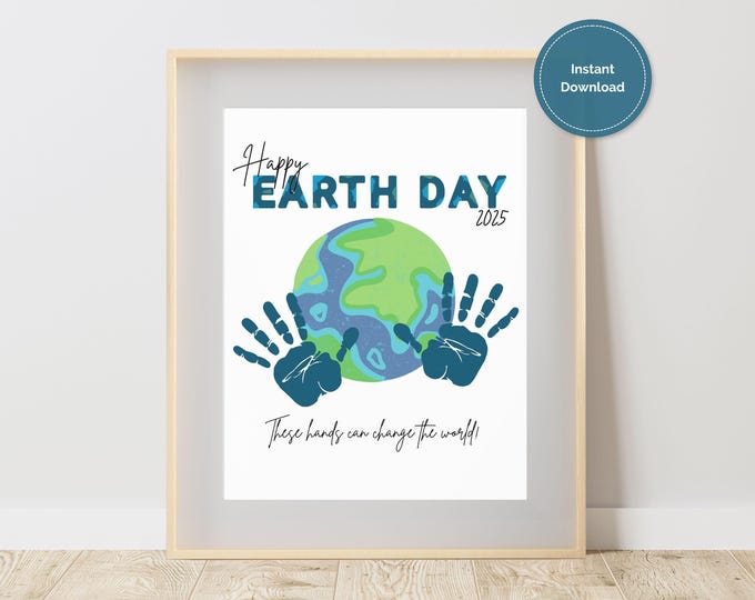 Earth Day Printable Craft for Preschool Toddlers, I've Got the Whole ...